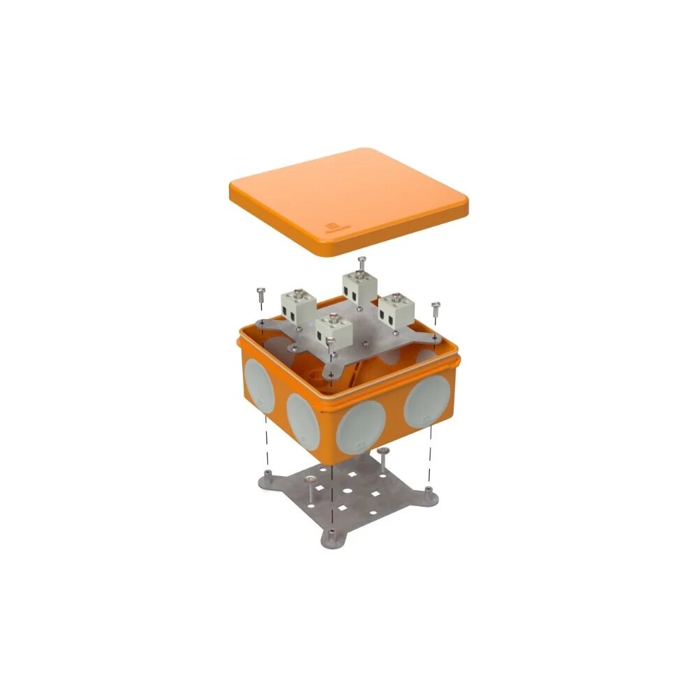 Промрукав Коробка огнестойкая для о/п двухкомпонентная Е15-Е120 100х100х50 60-0300-FR6.0-4