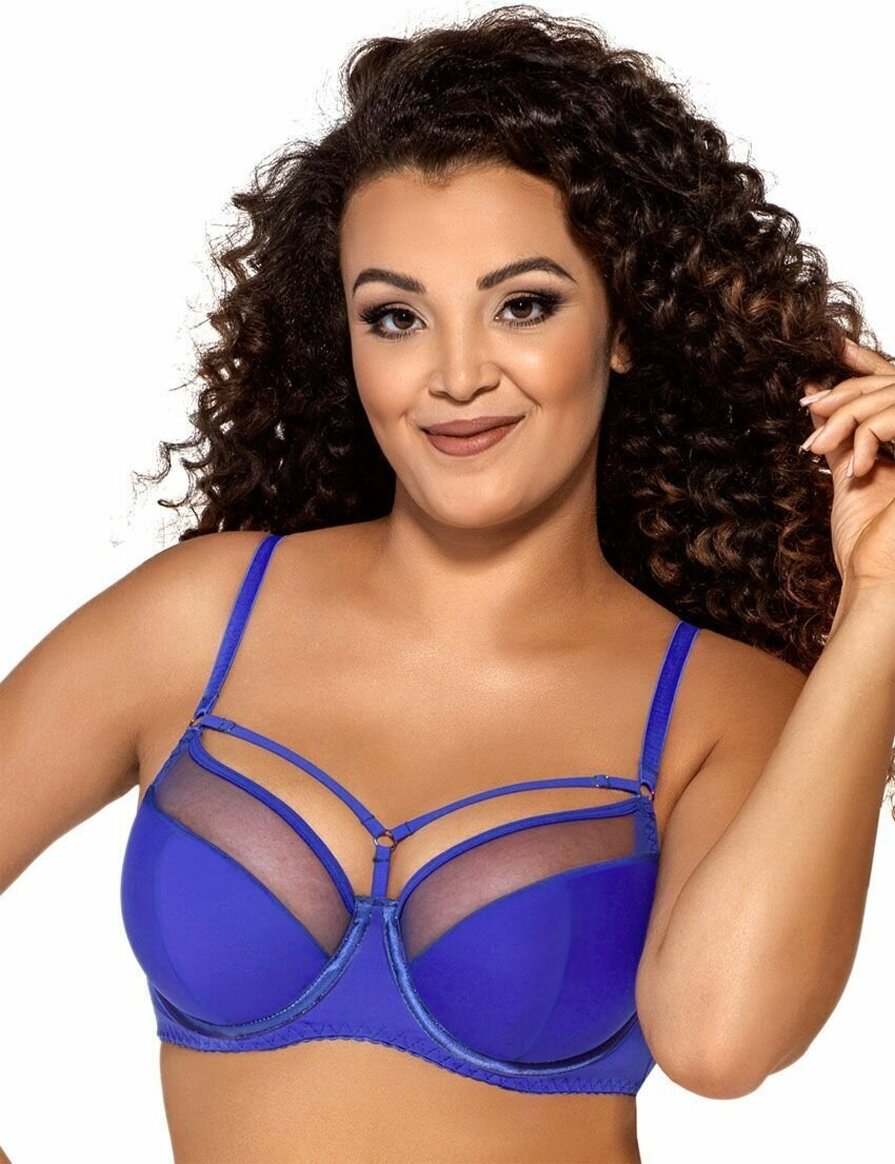 Бюстгальтер-невидимка Бюстгальтер на косточках с вставками из сетки