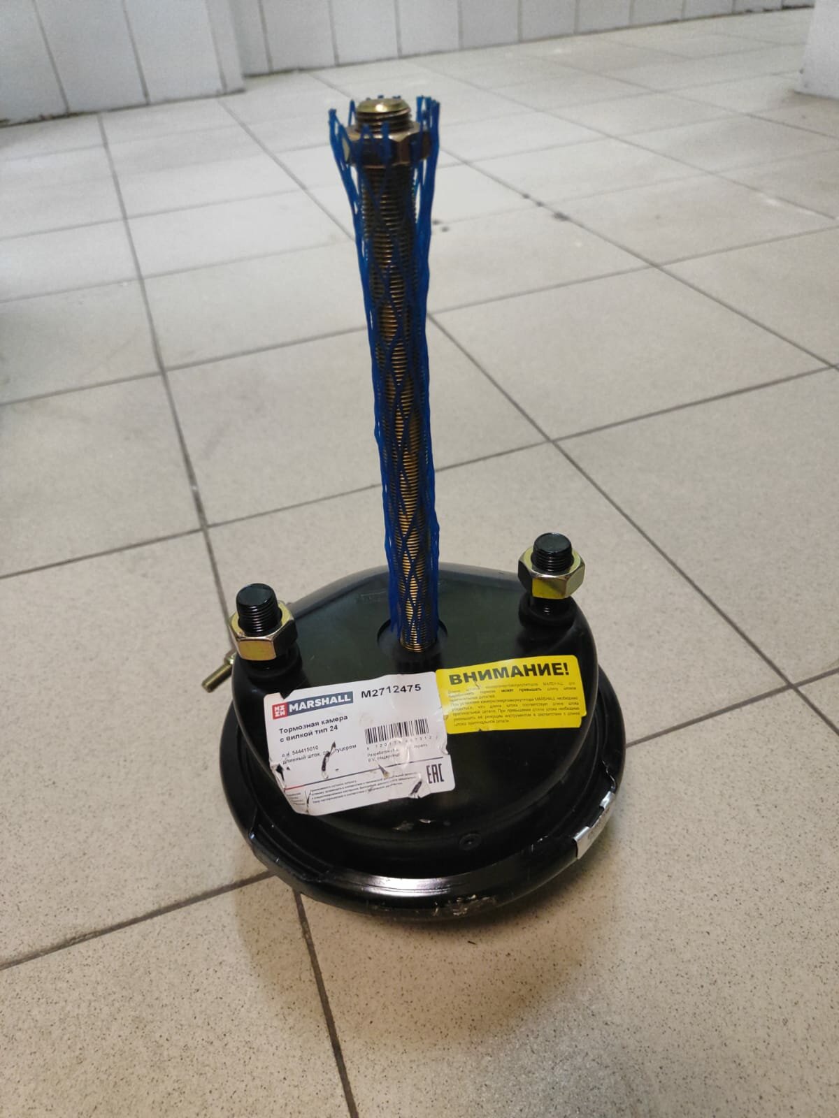 Камера тормоза Marshal для DAF, MERCEDES BPW, SAF, тип 24, глубокая, барабанный тормоз шток L-18 мм