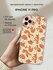 Чехол на Apple iPhone 11 Pro / Айфон 11 Про с принтом "Лисички фон"