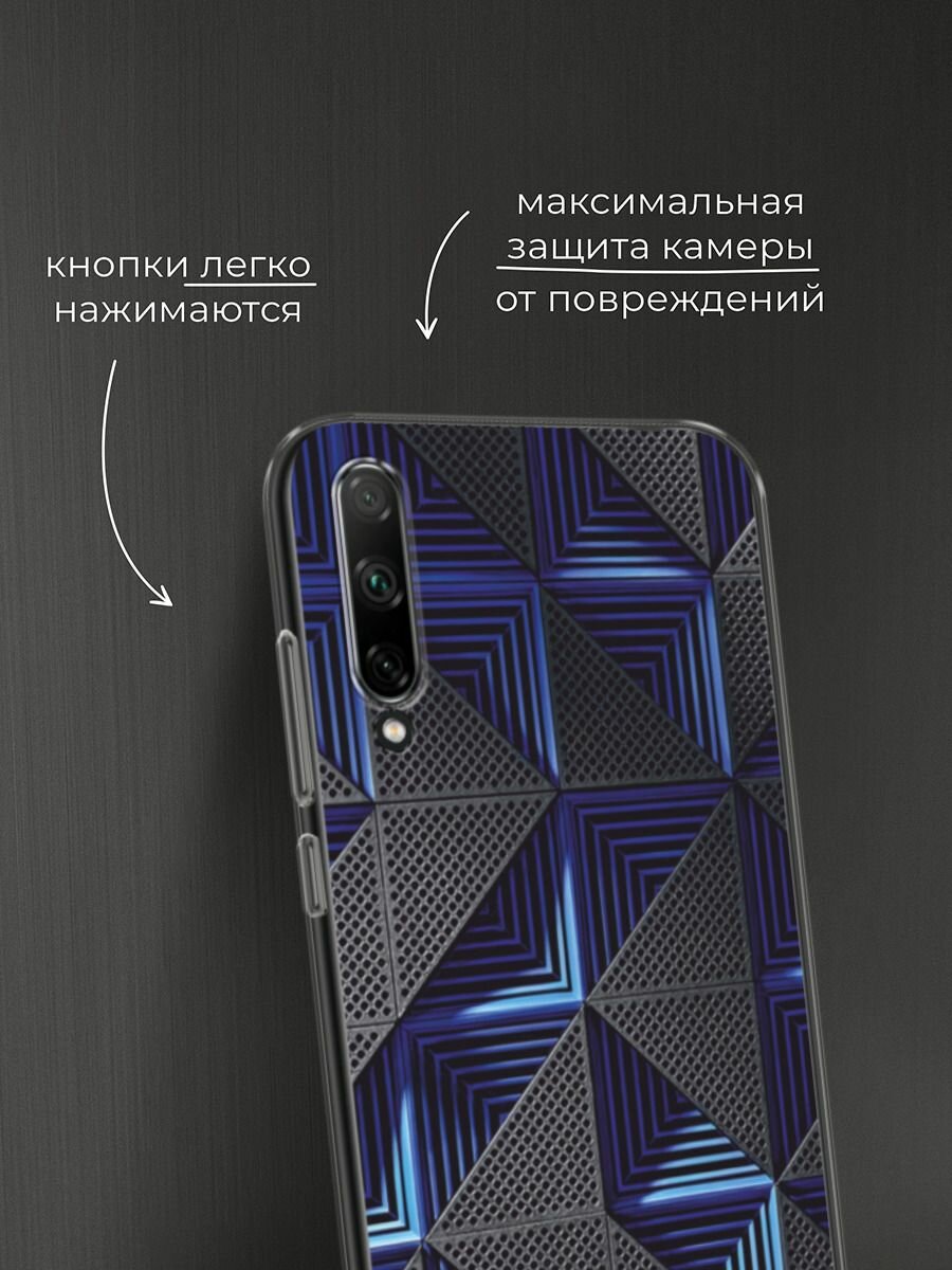 Силиконовый чехол на Honor 30i / Хонор 30i с принтом "IBM" — фото 1