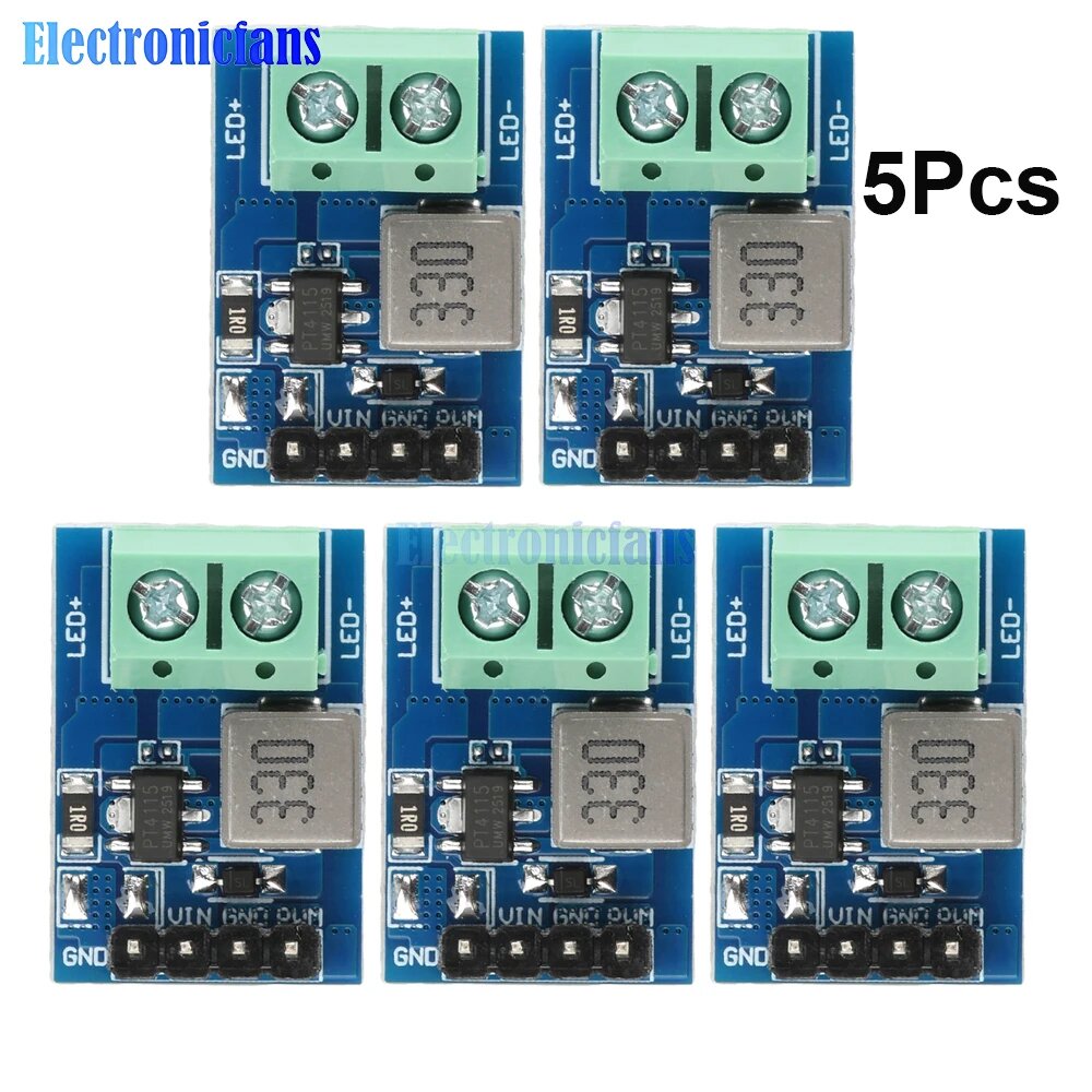 Модуль драйвера LED PT4115 12В, 1Pcs — фото 1