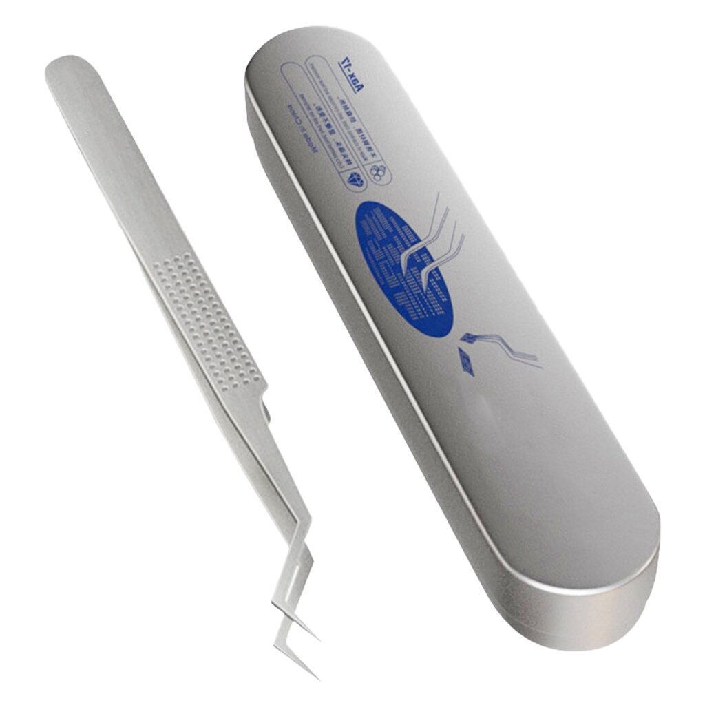 Принадлежности для инструментов, Пинцет с изогнутым наконечником для размещения сколов на корпусе мобильного телефона