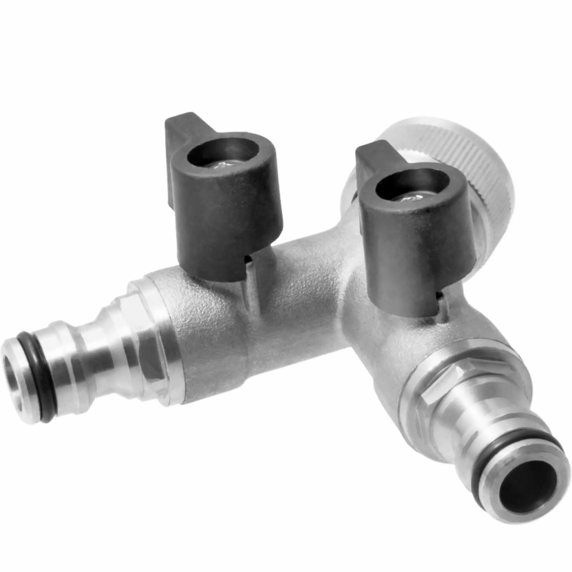 Распределитель 2 канала с подключением 3/4 дюйма для водоснабжения и гидравлических систем