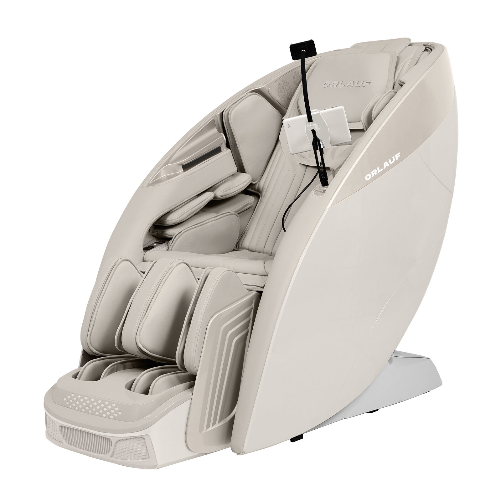 Массажное кресло для дома электрическое Orlauf Stylor Beige / Кресло массажер