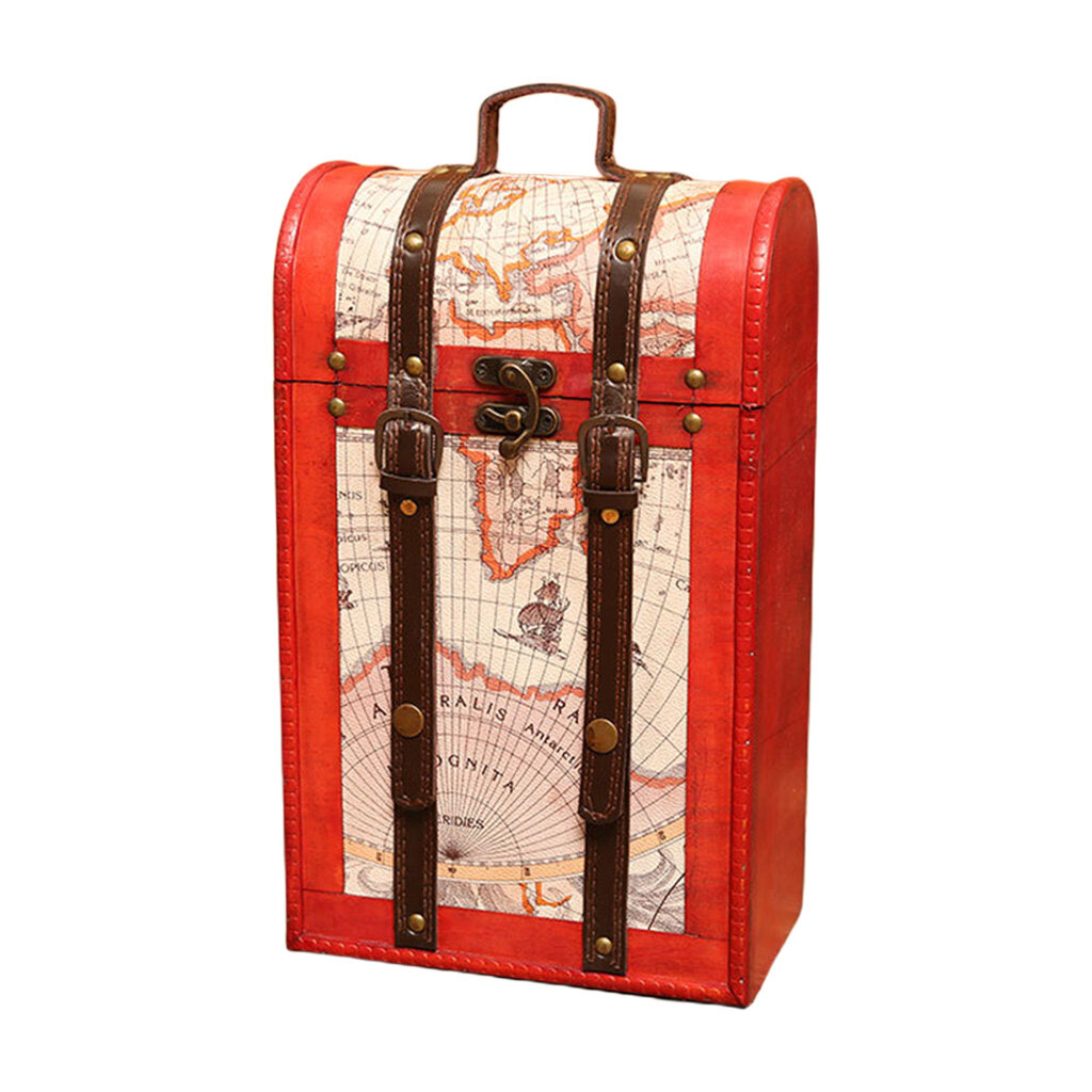 Винтажная упаковка для вина, подарочные коробки, двойная бутылка Stora