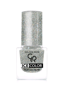 Golden Rose Ice Color - Nail Lacquer Лак для ногтей 6 мл. №196 блестки