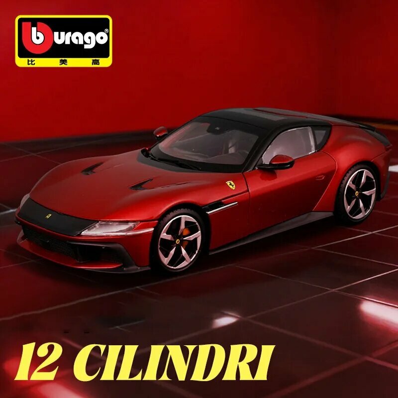 Миниатюрная модель автомобиля из литого металла Феррари 12 Cilindri модель автомобиля Игрушки 1:24 Ferrari 12 Cilindri