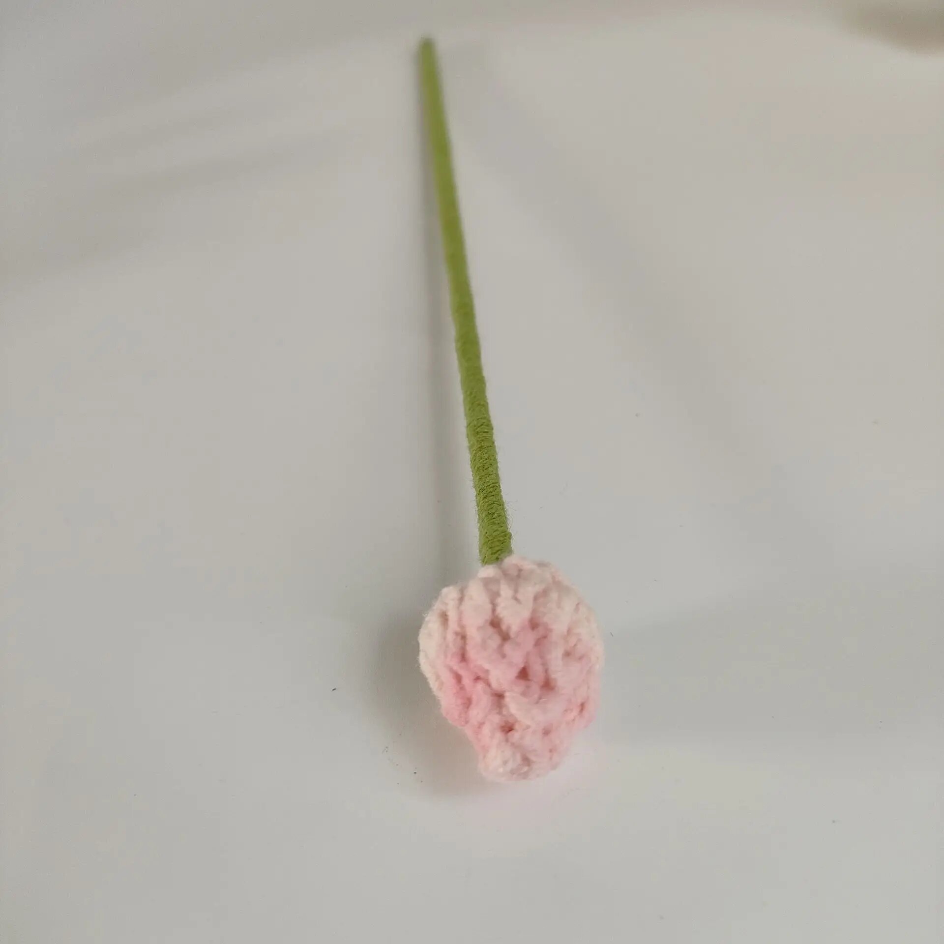 Цветок лотоса, вязаный крючком, креативные вязаные цветы, букет цветов ручной работы, домашний декор