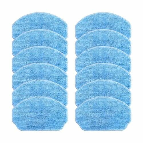 12 шт. для Midea VCR04W тряпки для мытья полов запчасти для робота-пылесоса