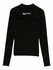 Джемпер KARL LAGERFELD JEANS, размер 34, black/black