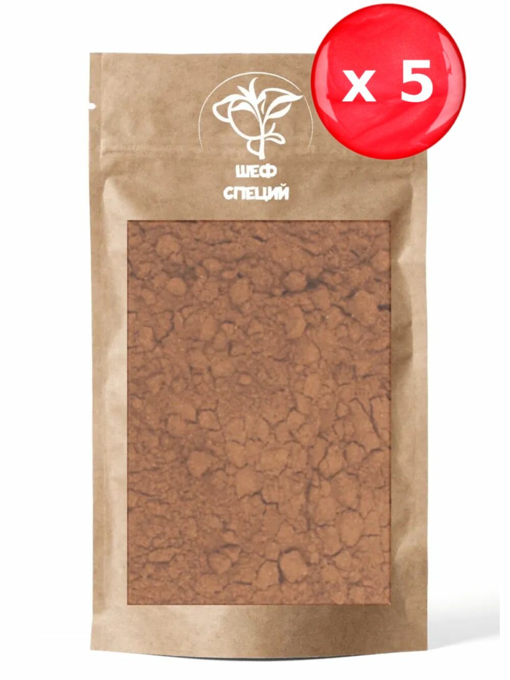 Какао-порошок Шеф специй, 100 грамм х 5 шт