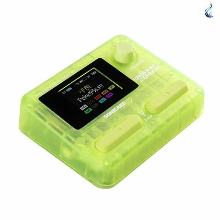 SONICAKE Pocket Master электрогитарный процессор мультиэффектов, портативный мини Bluetooth С адаптером, наушниками, зарядным кабелем