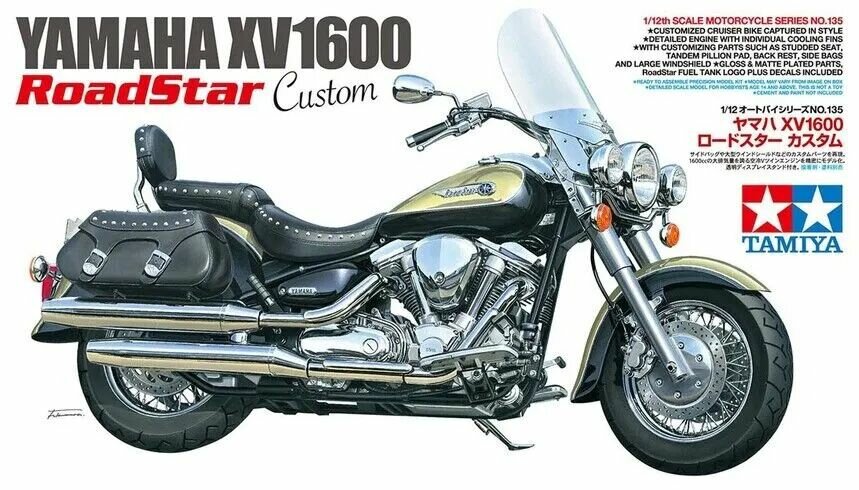 Tamiya 14135 1/12 XV1600 A Road Star Custom сборная модель Мотоциклы