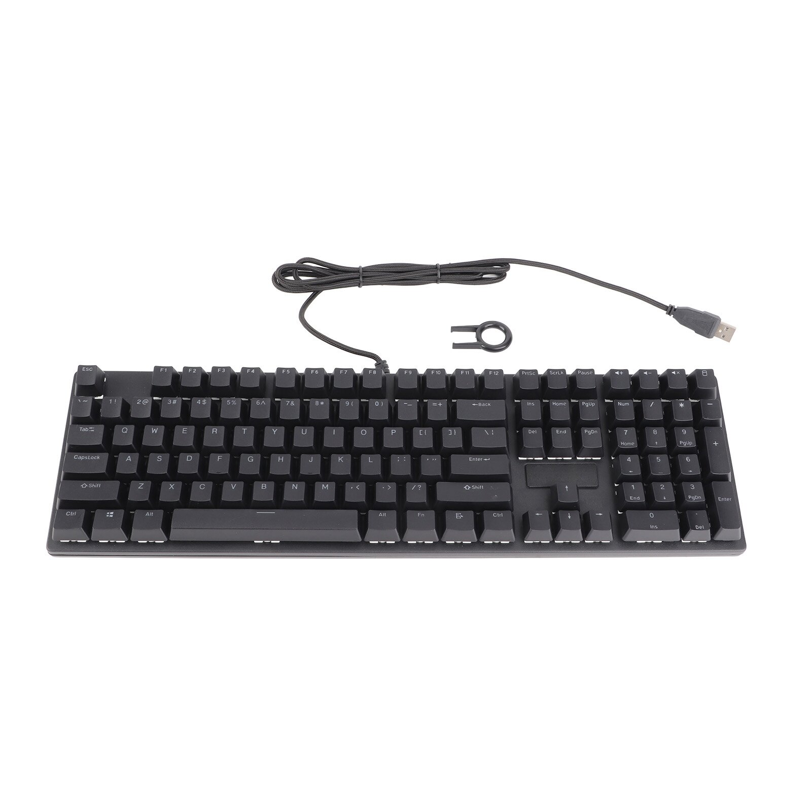 Механическая клавиатура magic refiner с n key rollover, подвесными колпачками, 108 клавишами, rgb подсветкой для игр
