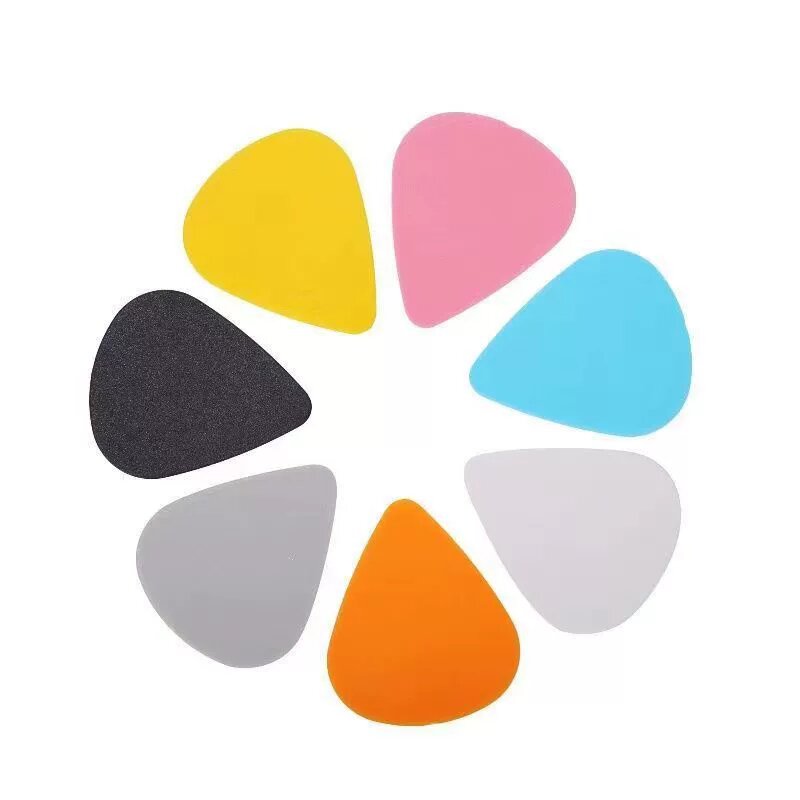 Металлические декоративные медиаторы для гитары, медиаторы для фолк-электрогитары, нескользящие специальные медиаторы