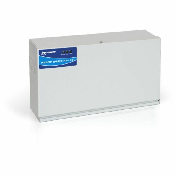 Рубеж ИВЭПР 24/2,5 RS-R3 2х7 БР Источник питания адресный