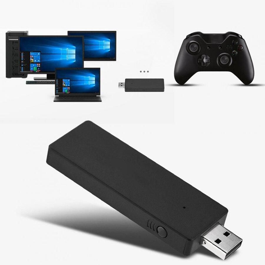 Адаптер Беспроводного Игрового Приемника USB Для ПК с контроллером X-Box One Windows 7/8/10