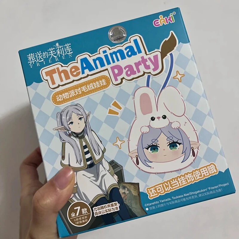 Серия Animal Party Frieren Beyond Journey's End Аниме Himmel Фигурки Украшение Модель Кукла Настольный Подарок Модная Слепая .