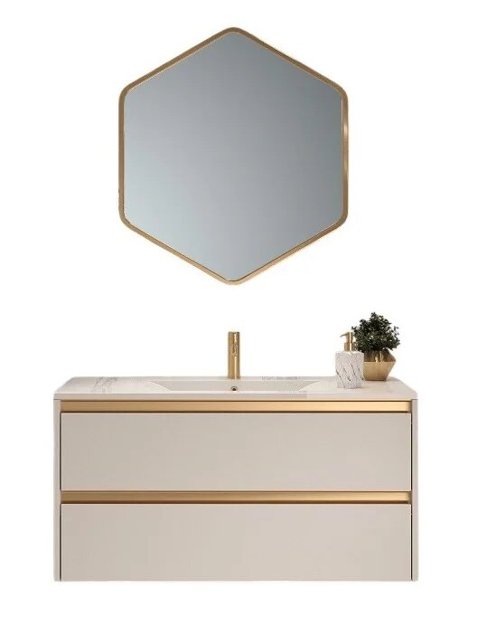 Мебель для ванной комнаты Sanvit Люксор 2-90 подвесная, глянцевая белая