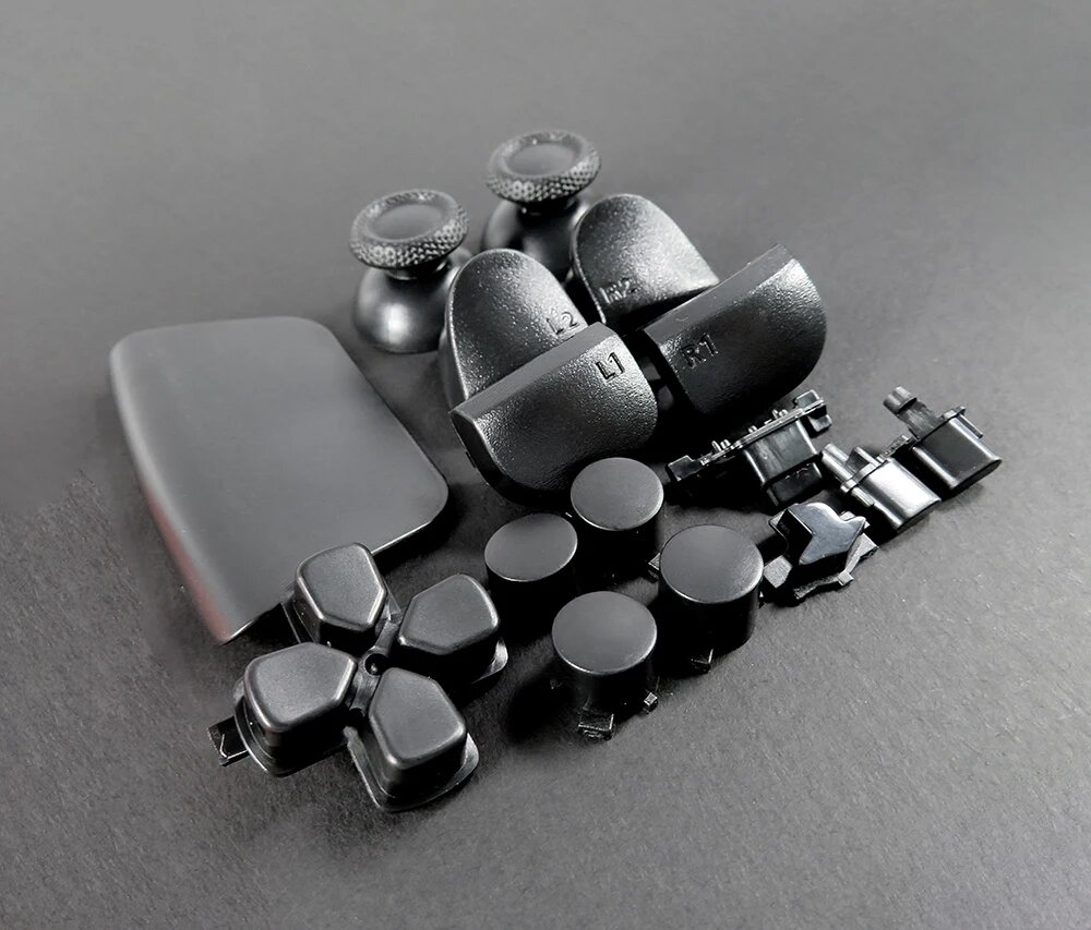 Комплект кнопок для PlayStation 5 V1 черный
