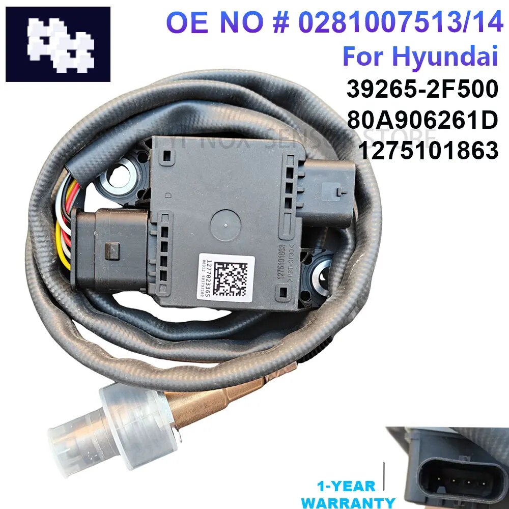 392652 F500 Оригинальный новый датчик частиц данных PM Sensor 1275101863 Для HYUNDAI SANTA FE IV KIA SORENTO 80A 906261 Д 0281007513 392652F500