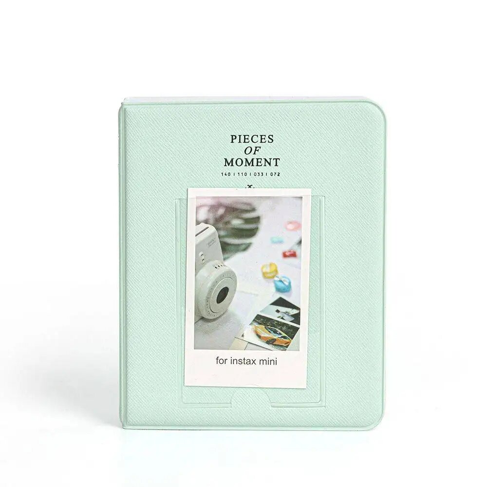 Фотоальбом для Instax Mini, зеленый, 64 отделения