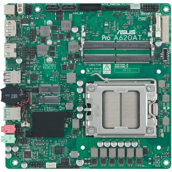 Материнская плата Asus PRO A620AT-CSM (AM5, Thin Mini-ITX)