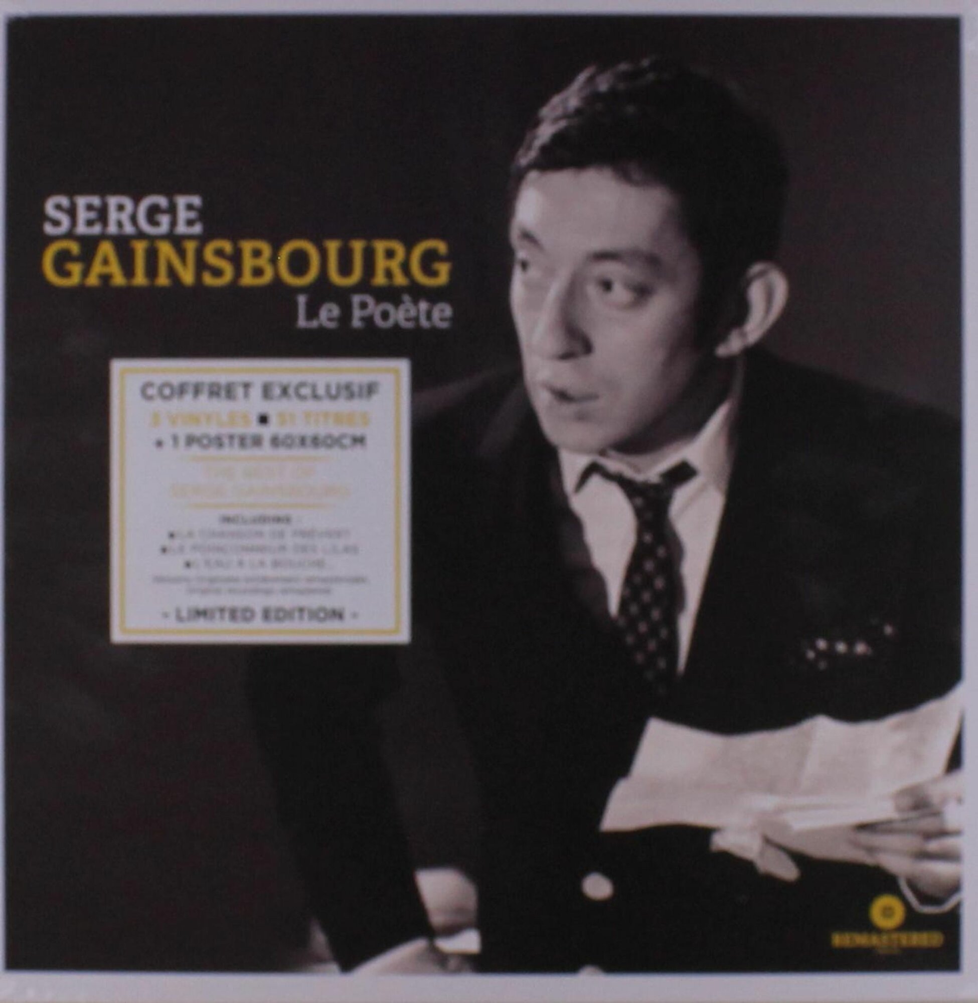 Виниловая пластинка Serge Gainsbourg (1928-1991) - le Poète Box (1 LP)
