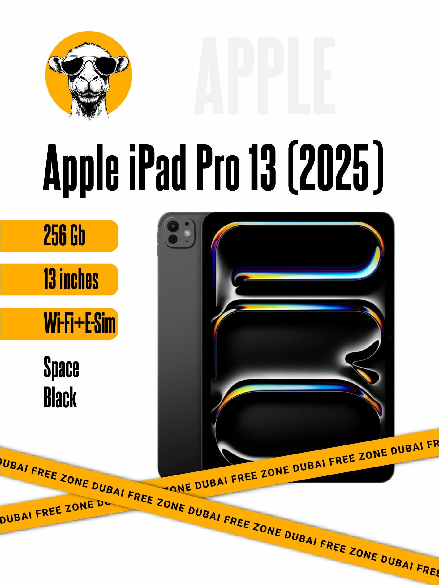 Планшет Apple iPad Pro 13 M5 2025 12/256Gb 5G Space Black