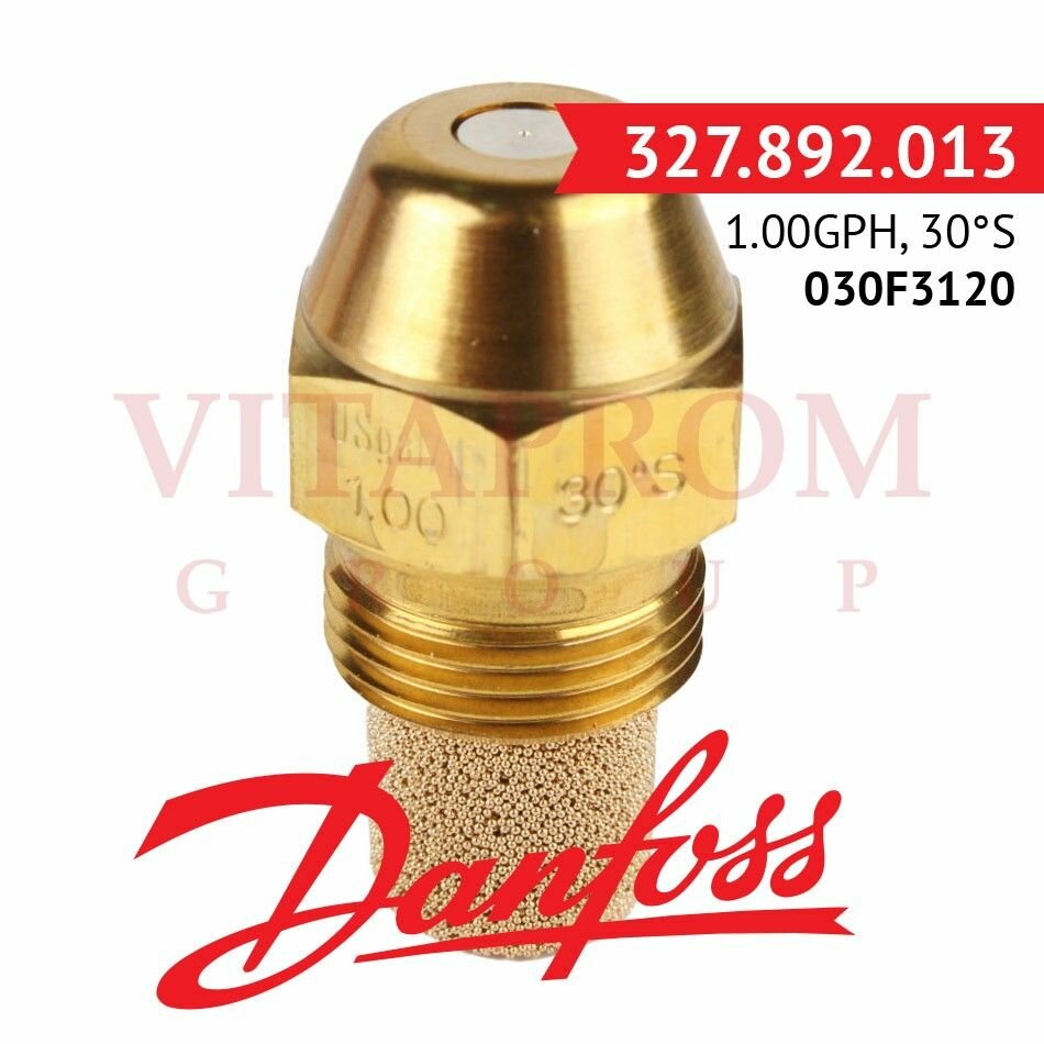 Форсунка Danfoss 1.00GPH, 30S, 030F3120 — фото 1