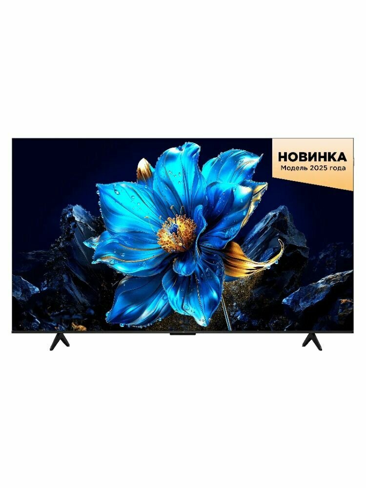 Телевизор TCL 75P7K, черный