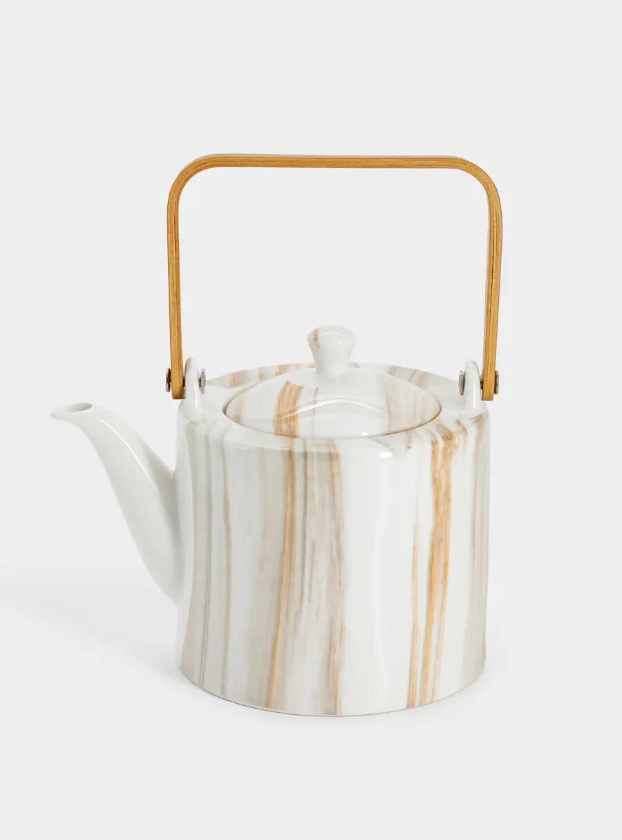 Чайник заварочный, 0,8 л, фарфор P, The Royal Marble