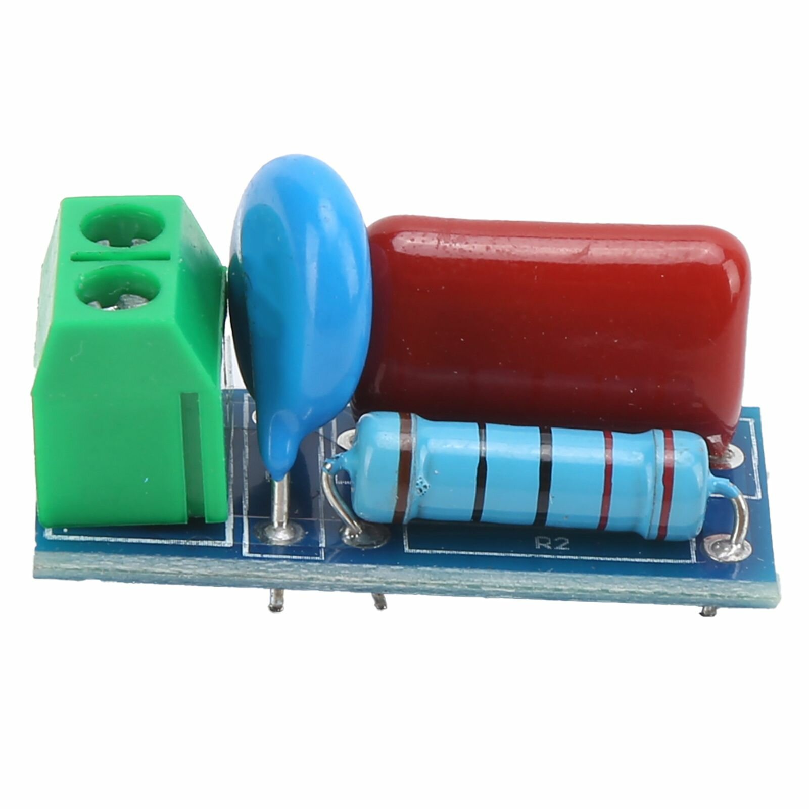 Модуль цепи поглощения RC с реле защиты контактов. Модуль электромагнитной защиты от помех для стабильной работы.