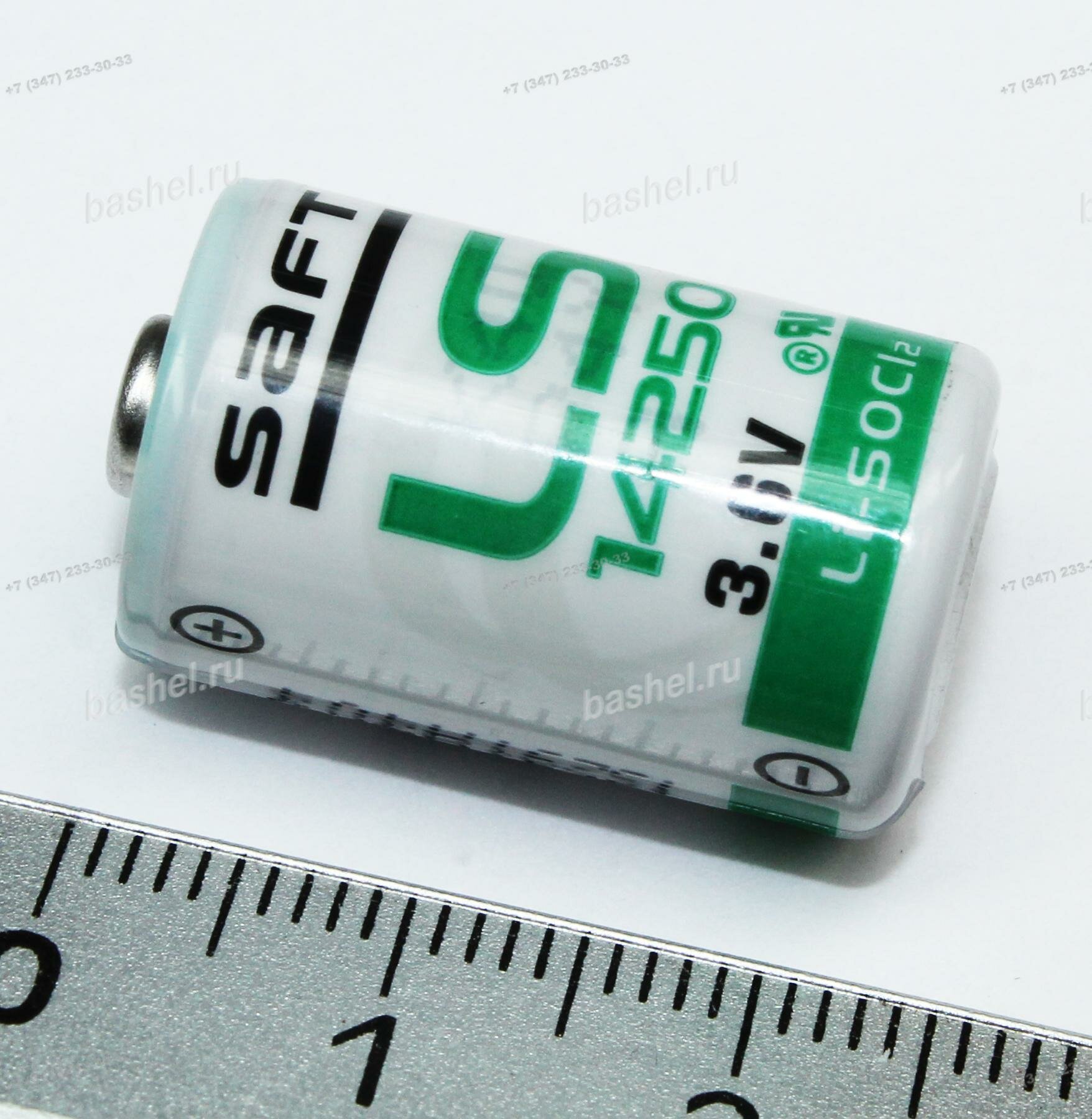 Батарейка Saft LS 14250 1/2AA 3,6В 1200 мА·ч