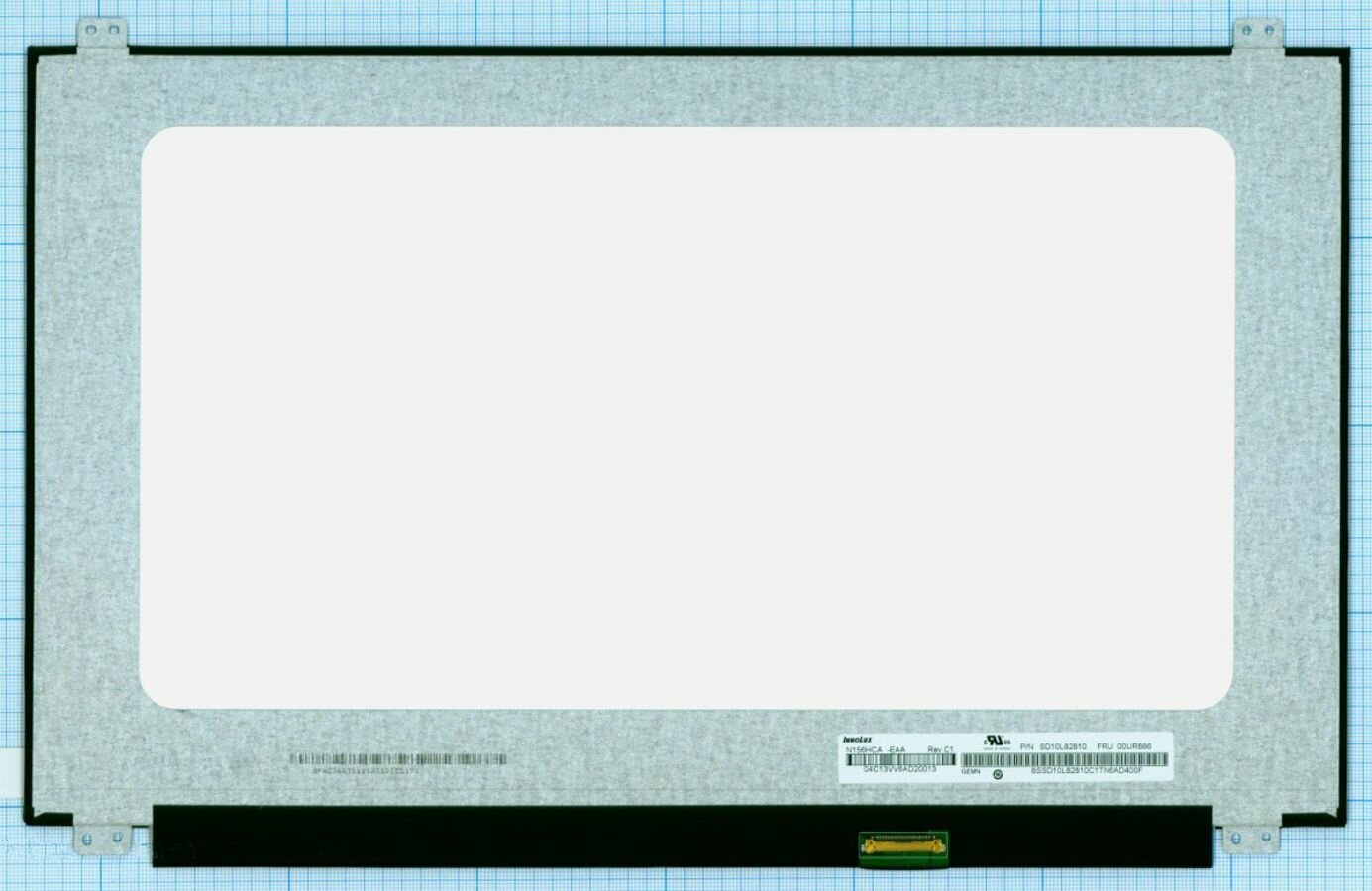 Матрица совместимая с N156HCA-EAA, Диагональ 15.6, 1920x1080 (Full HD), Светодиодная (LED)
