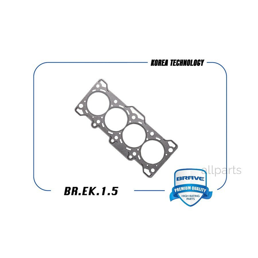 BRAVE BREK15 Прокладка ГБЦ Matiz 1.0 Асбест