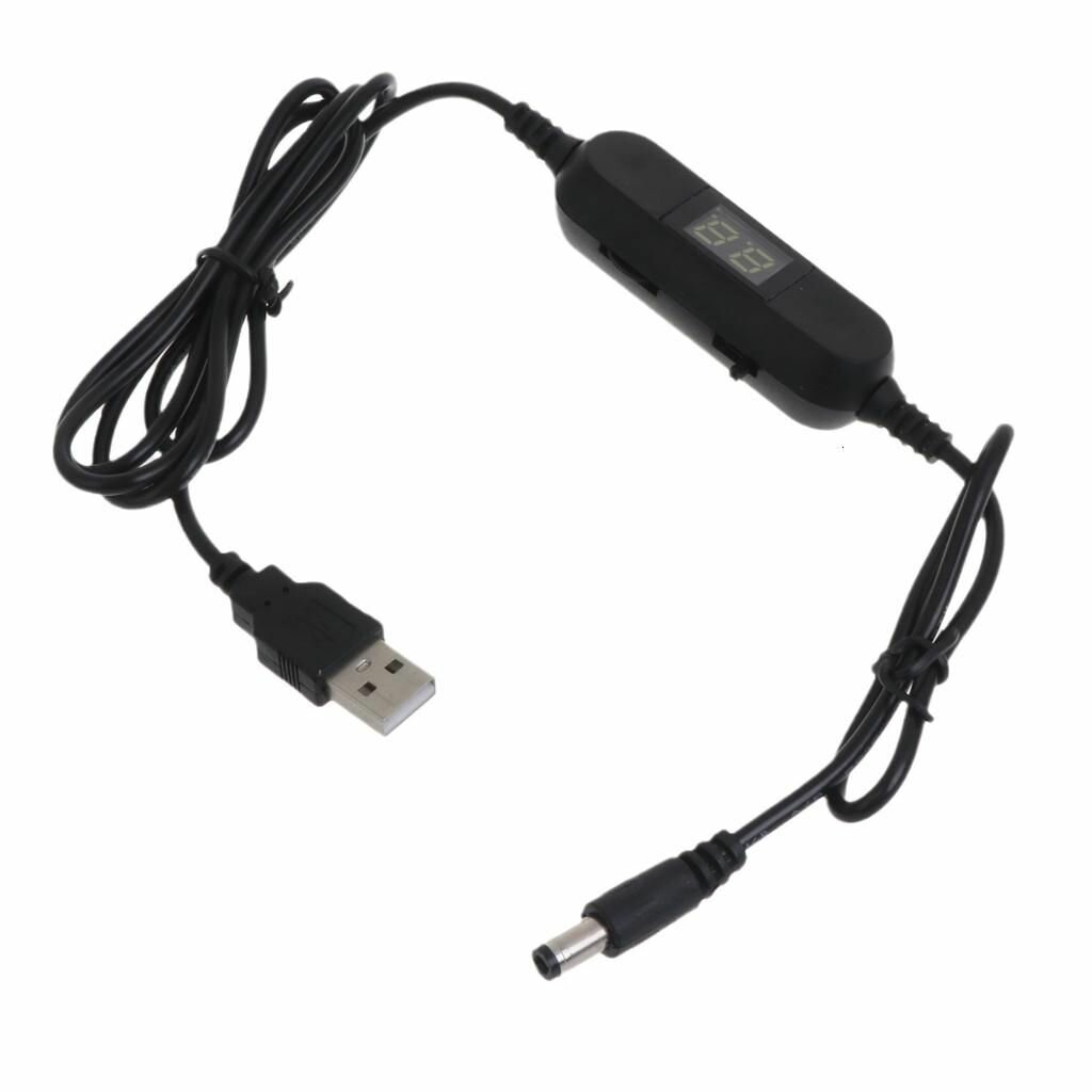 USB-кабель с вольтметром 1.5-12В, 130 см