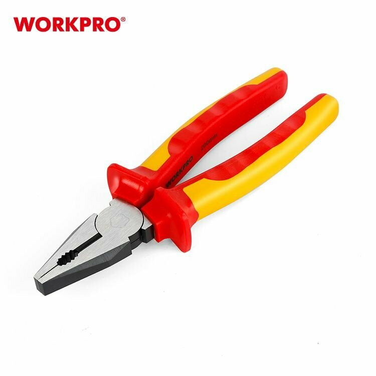 Пассатижи диэлектрические комбинированные 180мм (до 1000В) WORKPRO