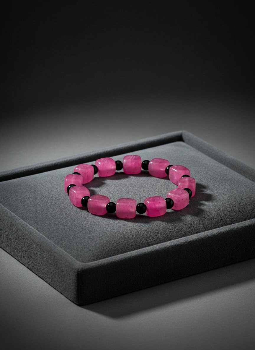 Браслет-манжета, агат