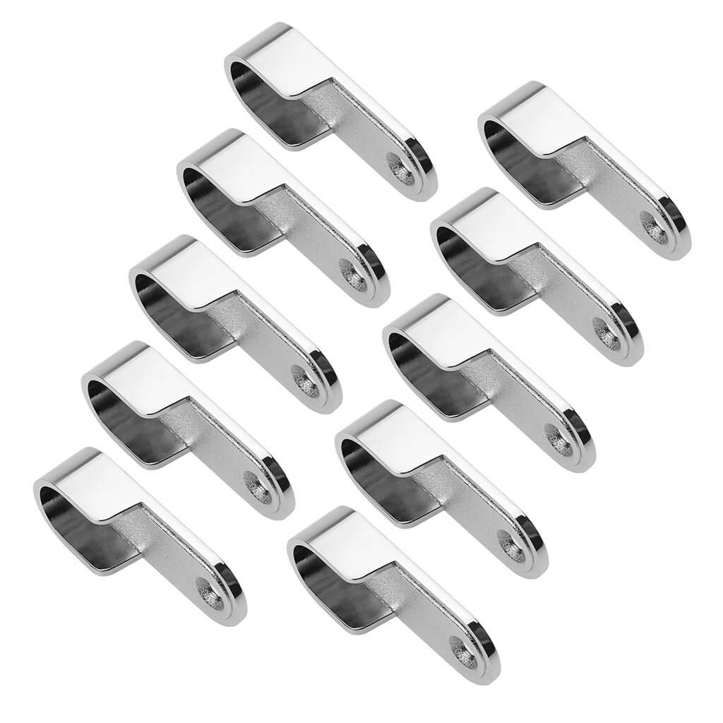 10шт Штанга Для Шкафа С Гнездовыми Кронштейнами Для Вешалки Одежды