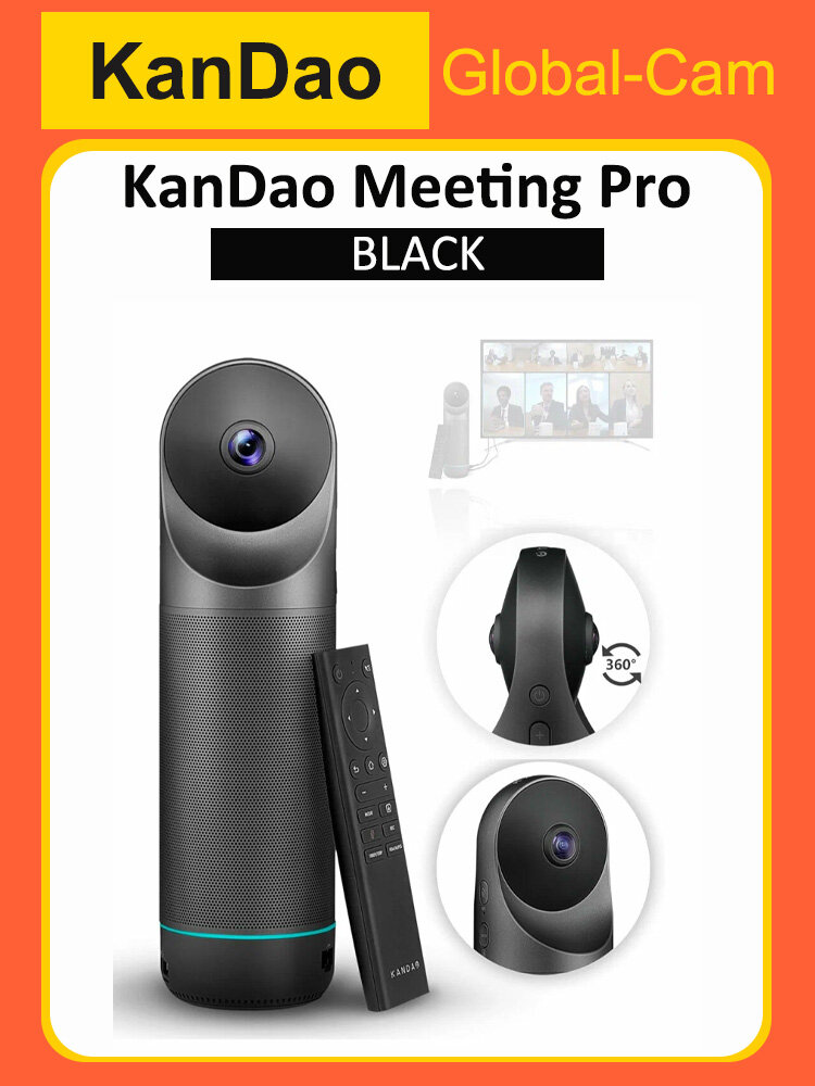 Видеоконференционная камера KanDao Meeting Pro - 1080p/720p, Громкоговорители и магнитофоны