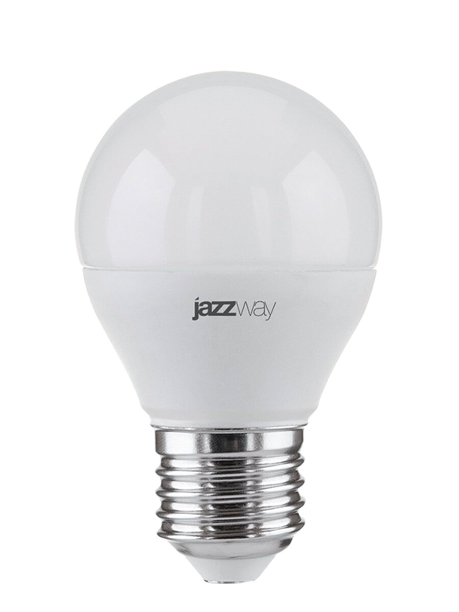 Лампочка светодиодная Jazzway PLED Super Power 9Вт, 5000K, 820Лм, E27, холодный белый свет, шар