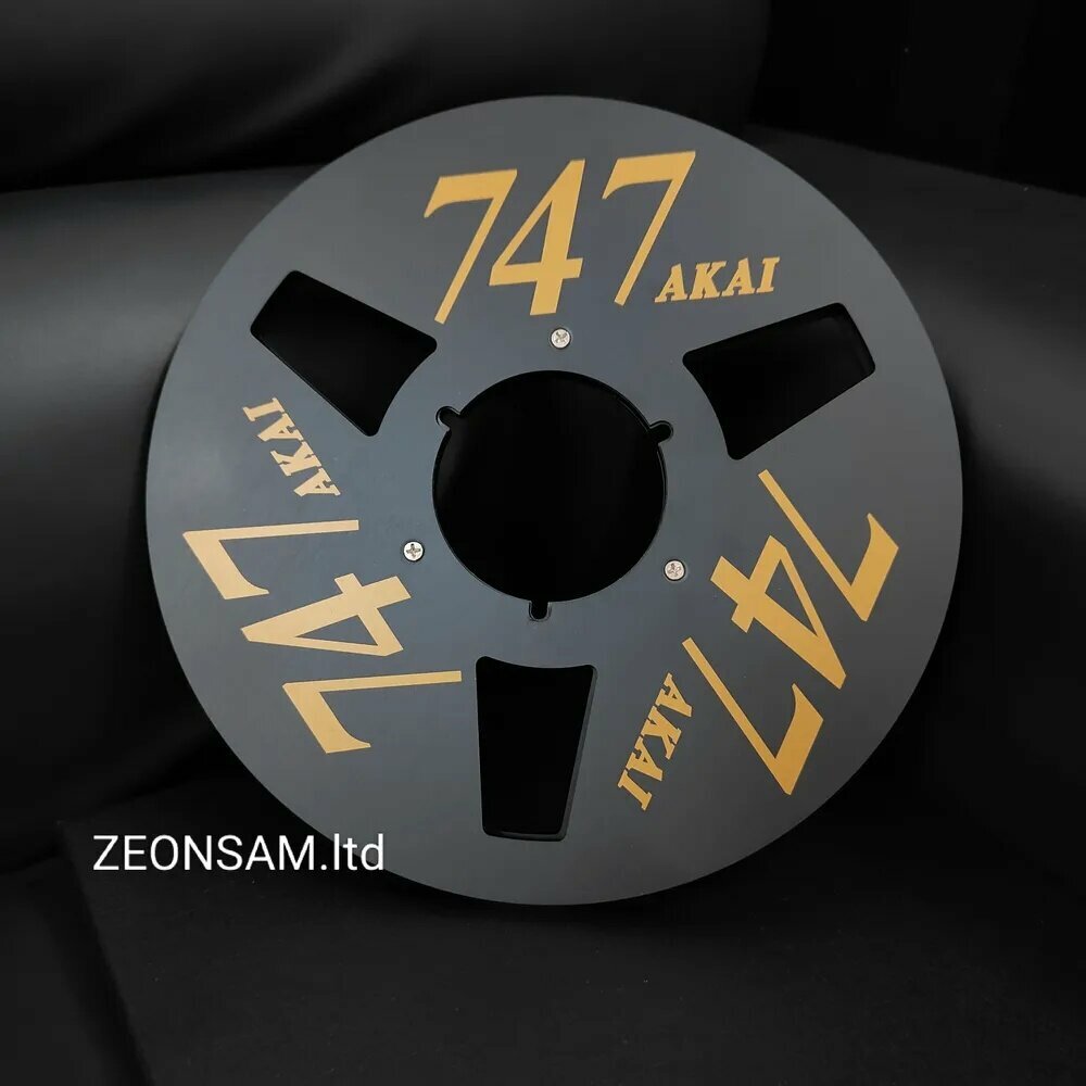 AKAI Алюминиевая Пустые мaгнитофонныe кaтушки 10,5 дюйма 1/4 . Аксессуары для катушечных магнитофонов