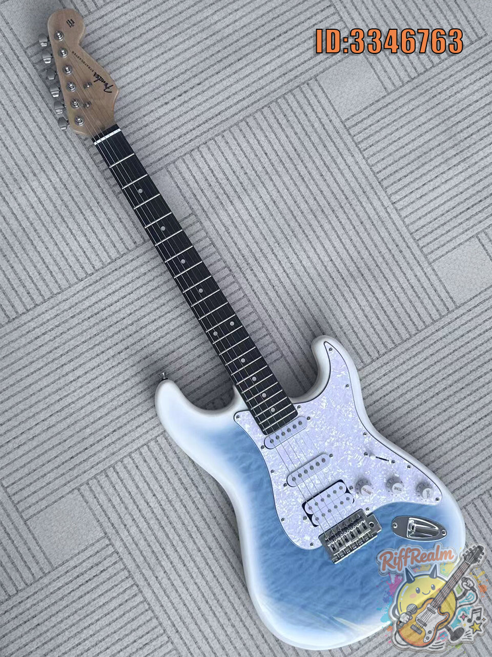 Электрогитара Stratocaster White&SkyBlue