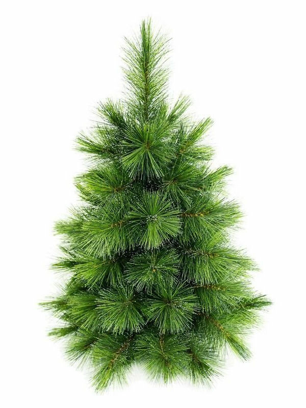 Елка настольная Лапландия с инеем 60 см, леска + ПВХ, MOROZCO 3006-morozco