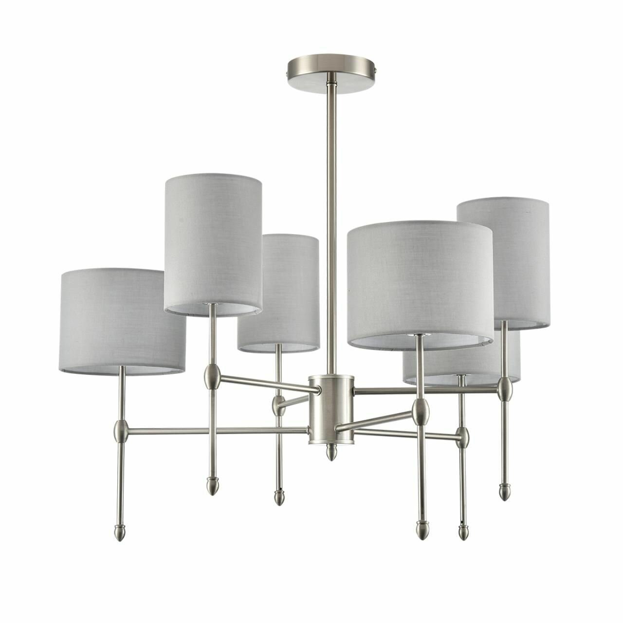Люстра потолочная LUMION 8262/6C LATTI, E14, 6х40Вт