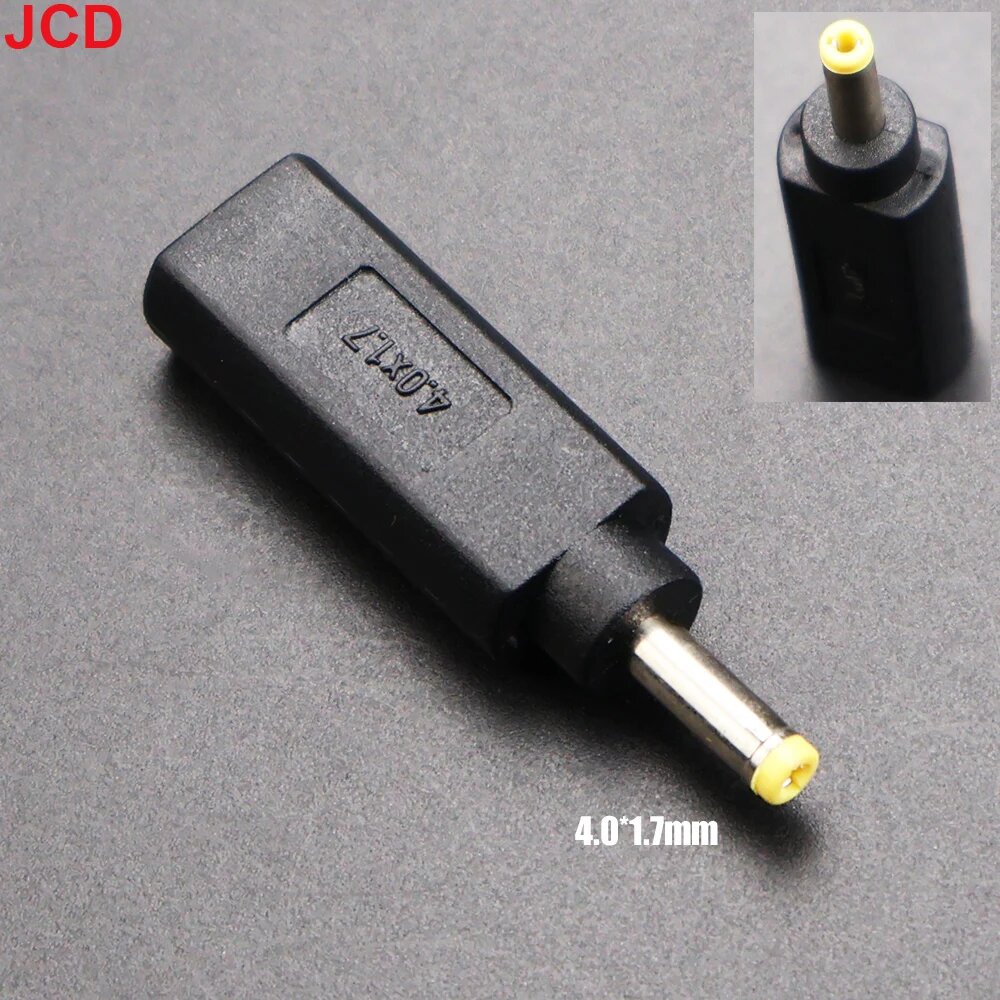JCD DC 4.0x1.7mm адаптер питания