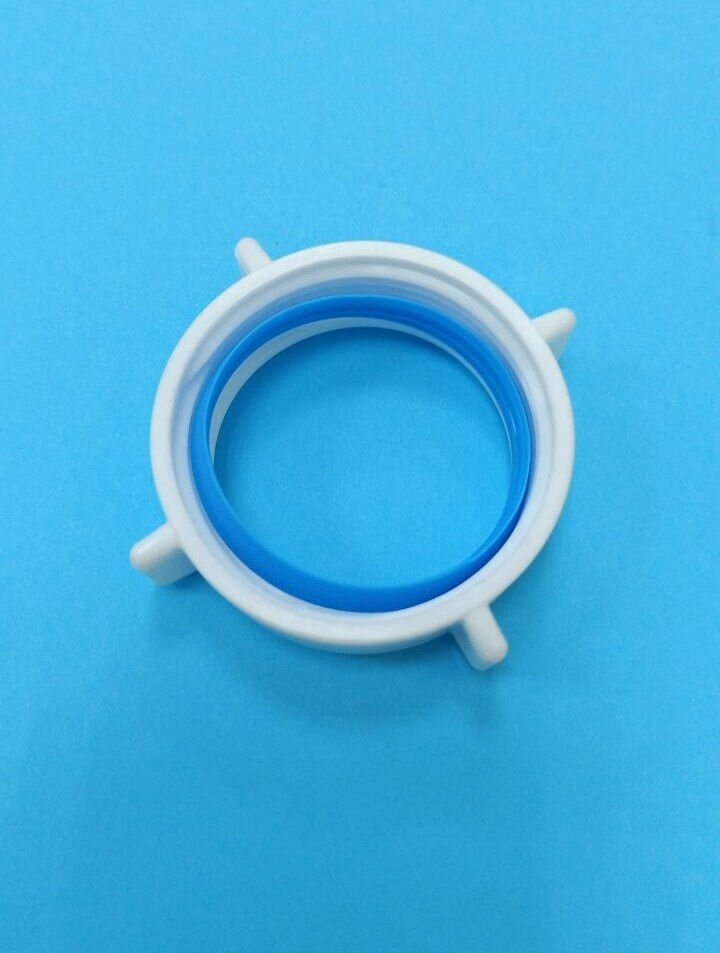 Гайка затяжная пластиковая канализационная с уплотнительным кольцом на трубу d:40мм