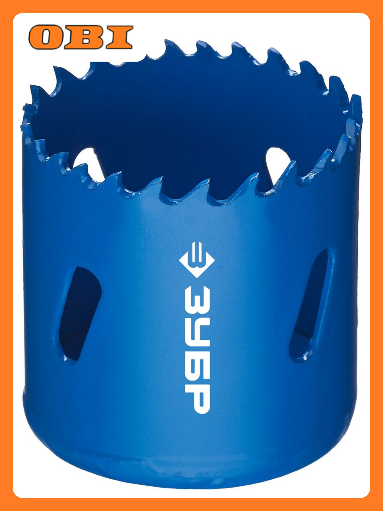 Коронка ЗУБР, биметаллическая, для металла, дерева и пластика, 40мм